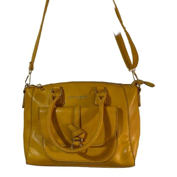 Alexis Bendel | Bags | Alexis Bendel Mustard Yellow Bag Leather ...